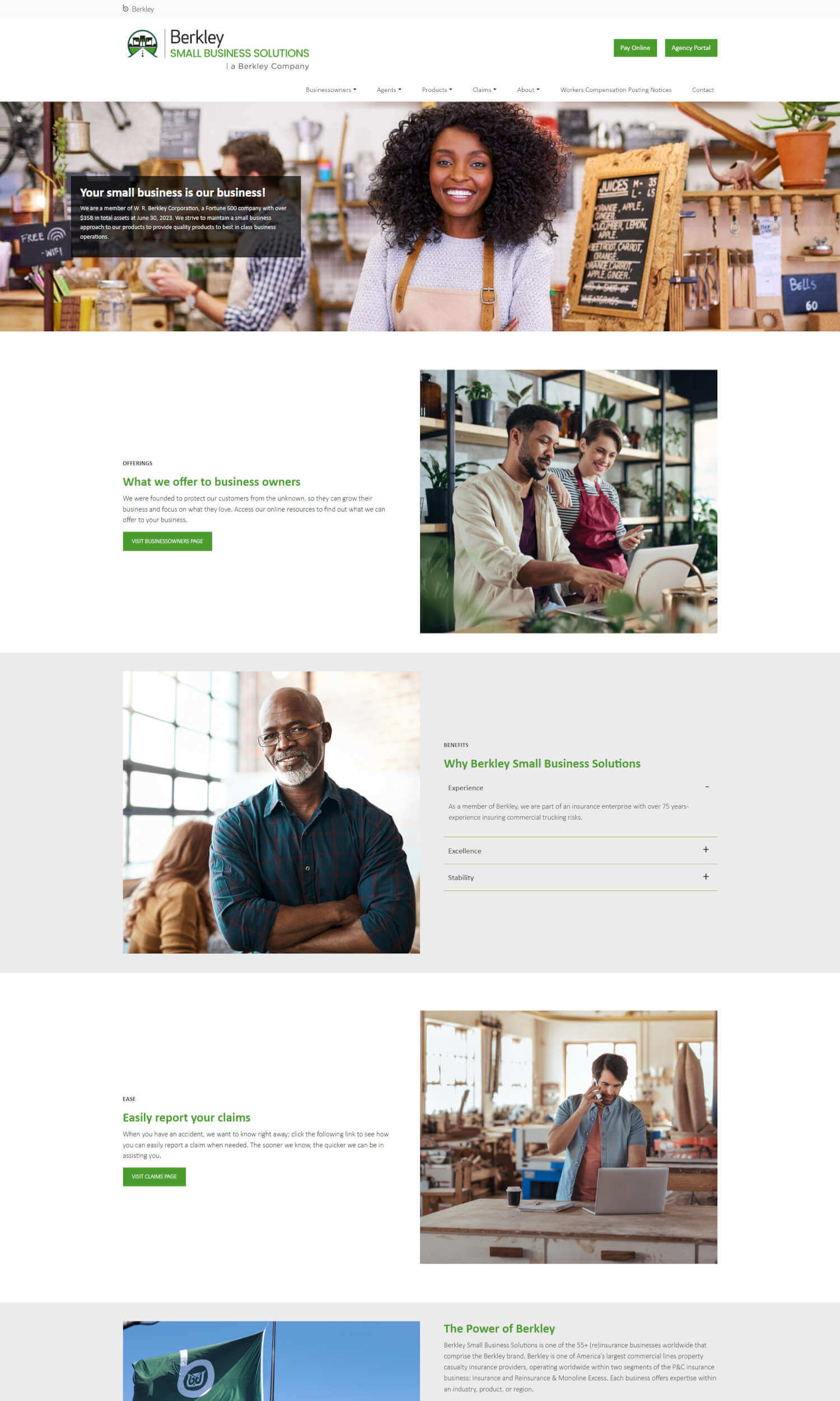 Insurance Website Design - IDP Web Design Company