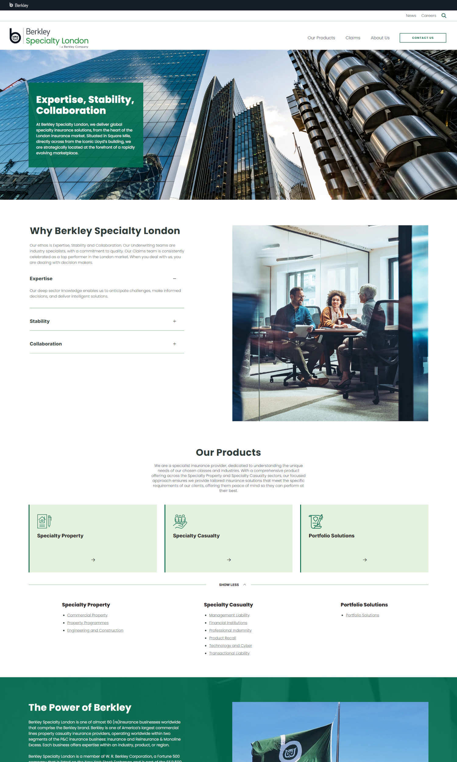 Insurance Website Design - IDP Web Design Company