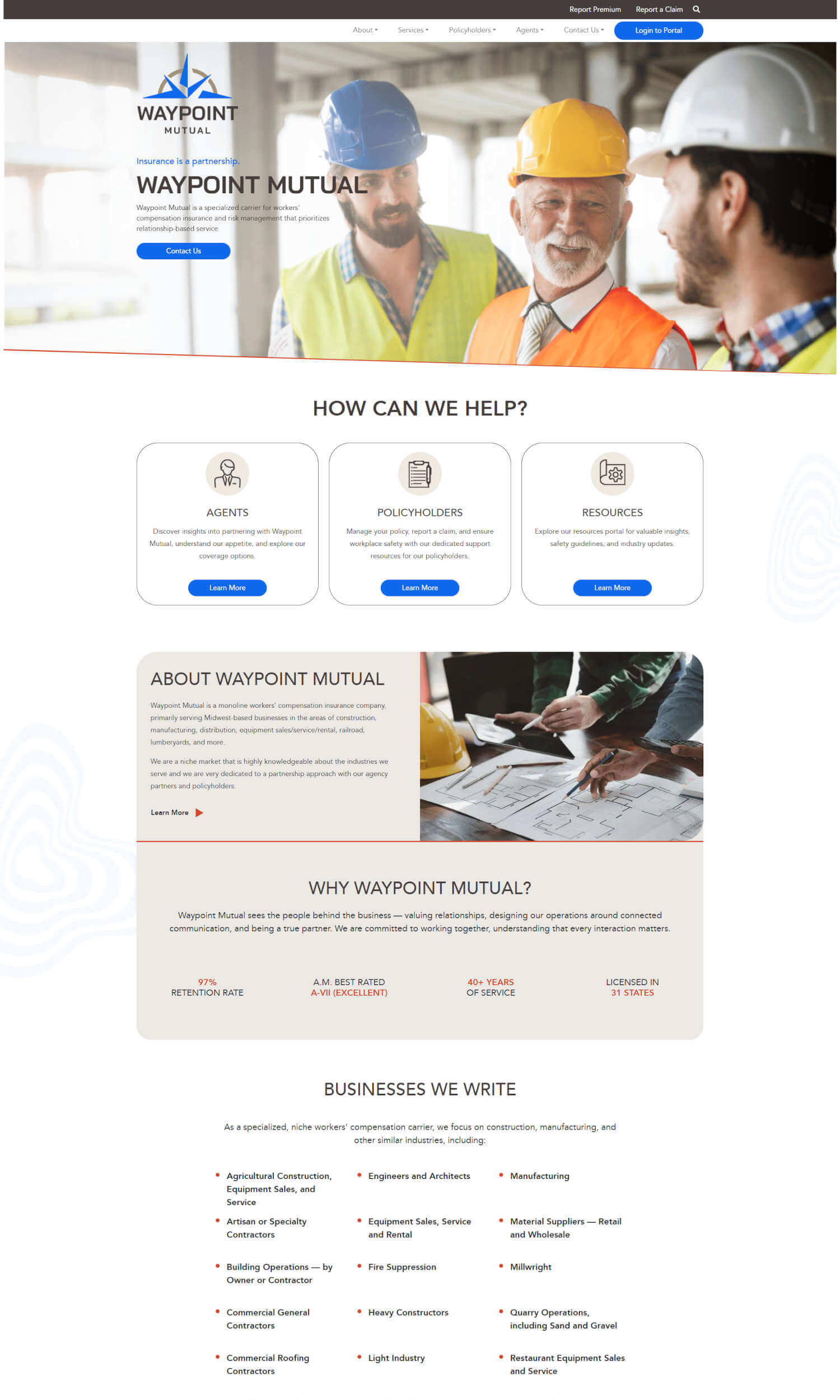 Insurance Website Design - IDP Web Design Company